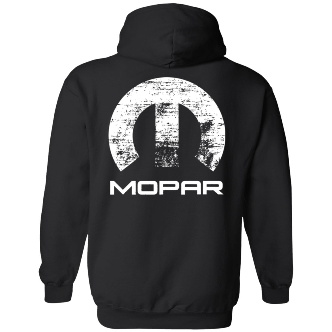 Mopar logo white Premium Zip Up Hooded Sweatshirt – GYC Merch Store
