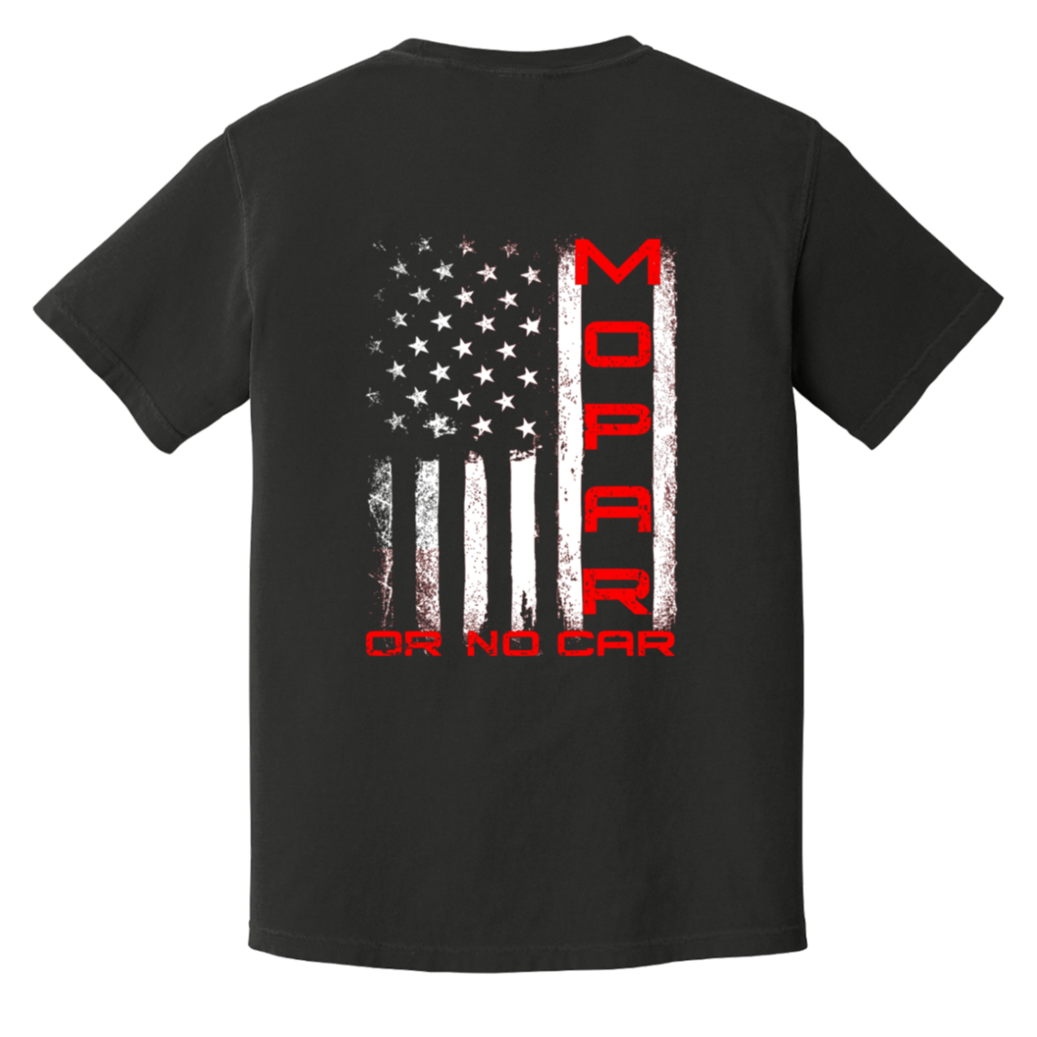 Mopar Flag Premium Heavyweight T-Shirt – GYC Merch Store